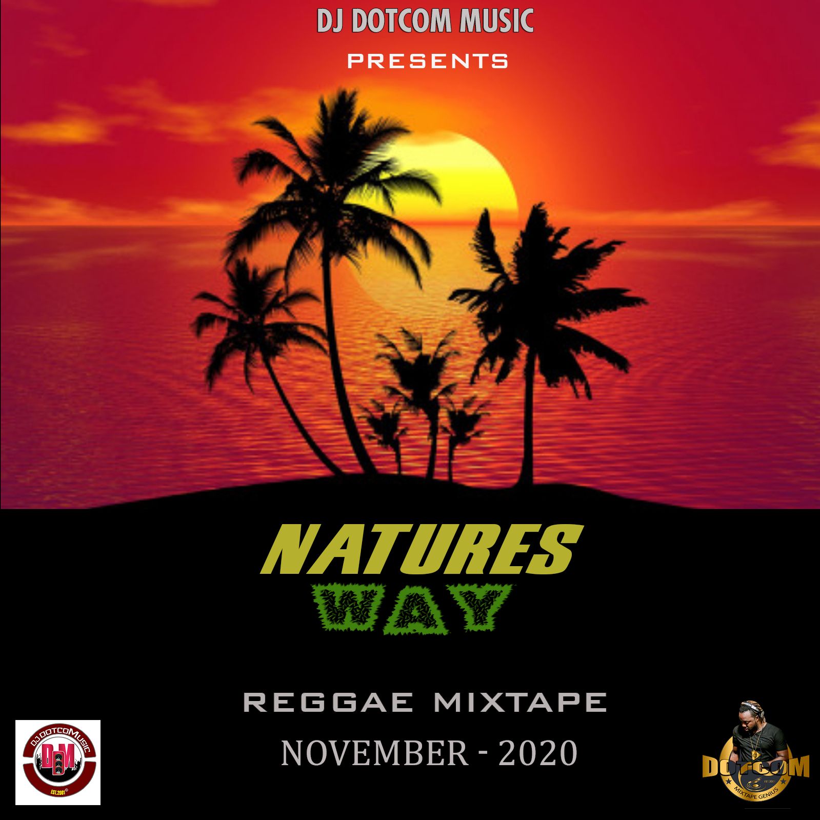 DJ Dotcom Presents Natures Way Reggae Mixtape 🌏🔊🔥 - Vibe Mixtapes
